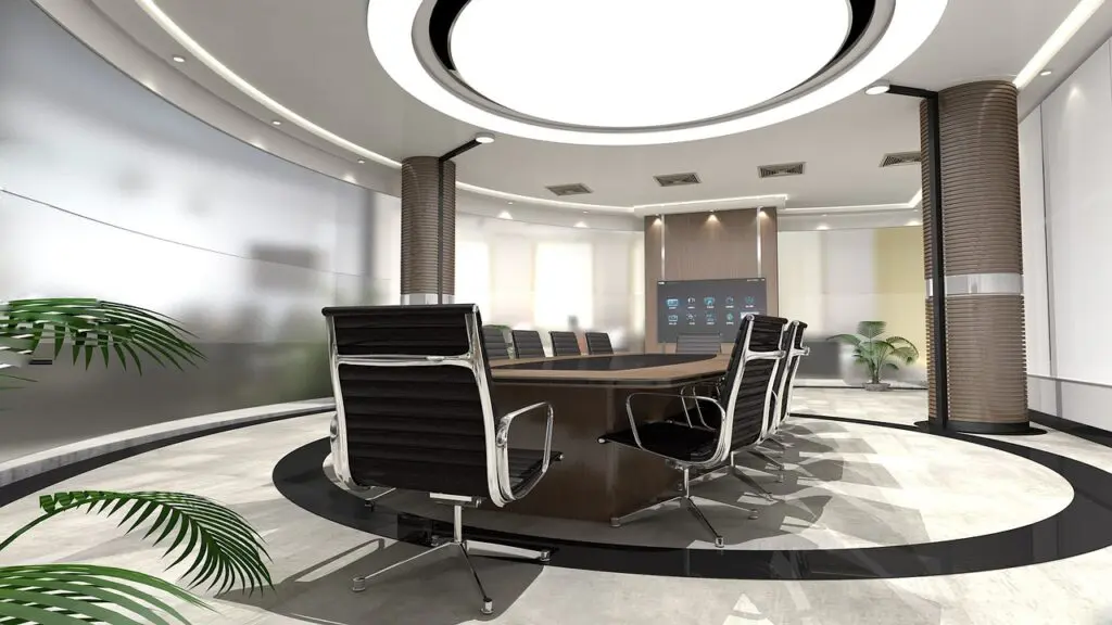 Recessed Light Layout Office